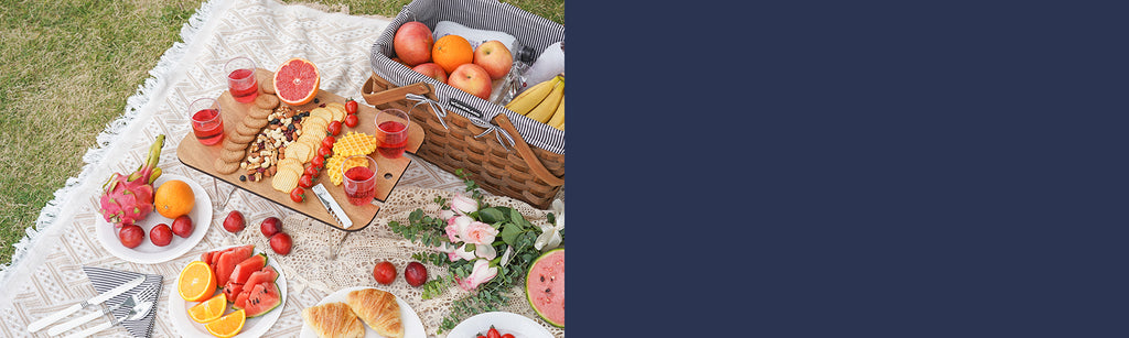 Woodchip Picnic Basket – HappyPicnic